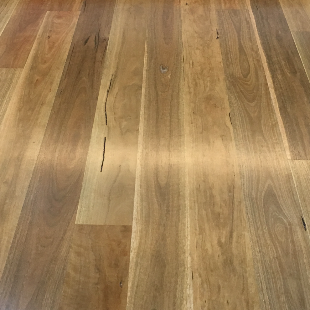 Spotted Gum Solid Flooring – 130 mm x 14 mm / Standard & Better – LB Timber